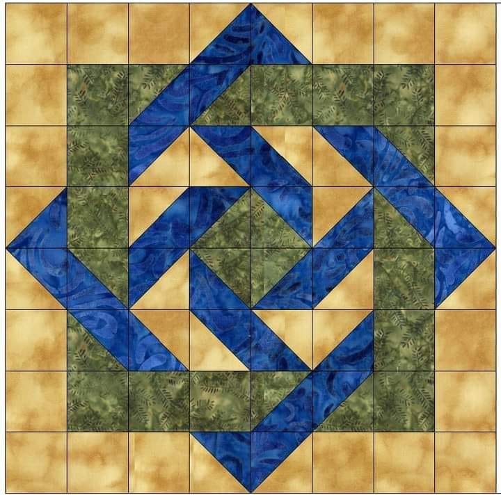 Slip Knot - Free Quilt Block Pattern Slip Knot - Free Quilt Block Pattern