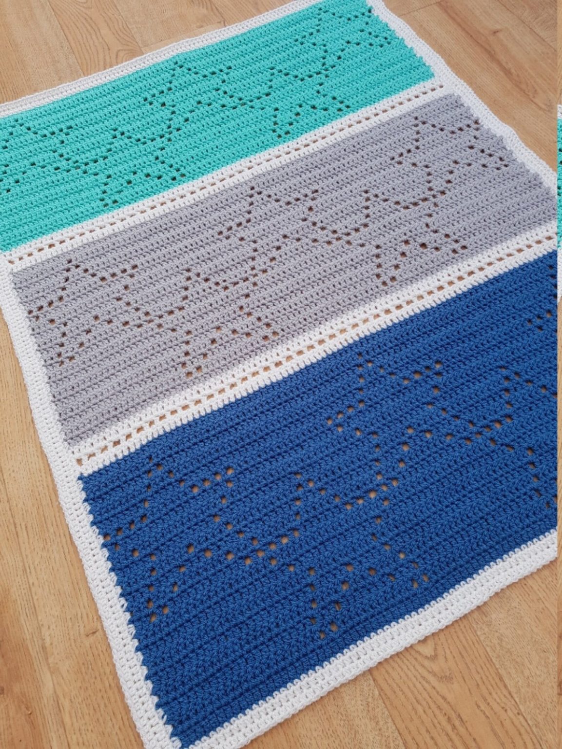 Crochet Star Links Blanket Pattern