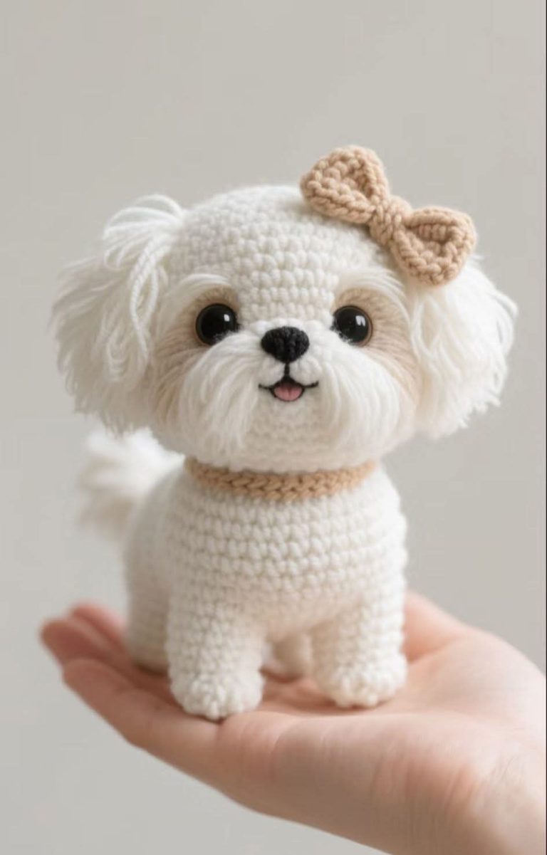Amigurumi Little Dog Free Pattern