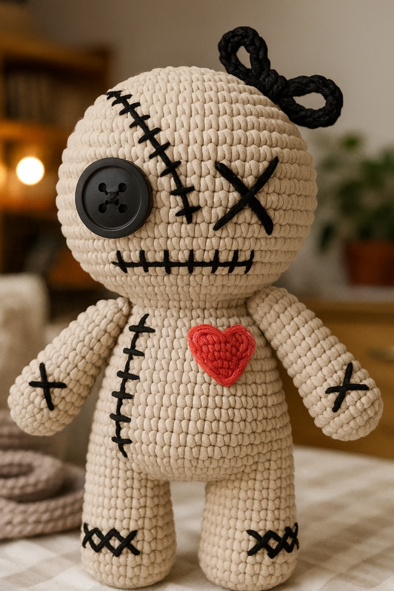 Amigurumi Voodoo Doll - FREE Crochet Pattern